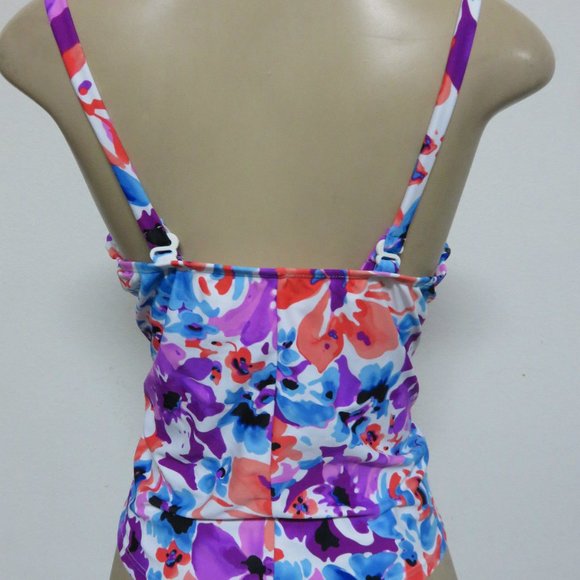 Catalina | Swim | New Tankini Swim Top Convertible Floral Medium 8 ...